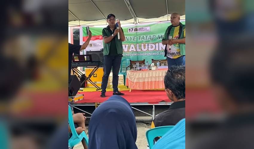 Hadiri Undangan Sandiaga di Jakarta, Sawaludin Sapa Warga Olimoo Lewat ...