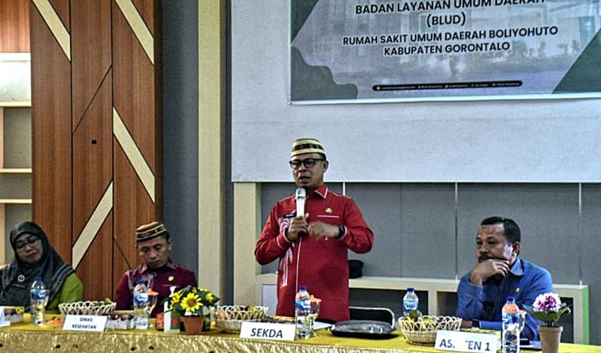 Bakal Berubah Status ke BLUD, Sekda: RSUD Boliyohuto Wajib Tingkatkan ...